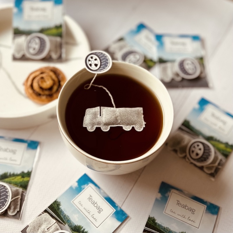 Truck tea set